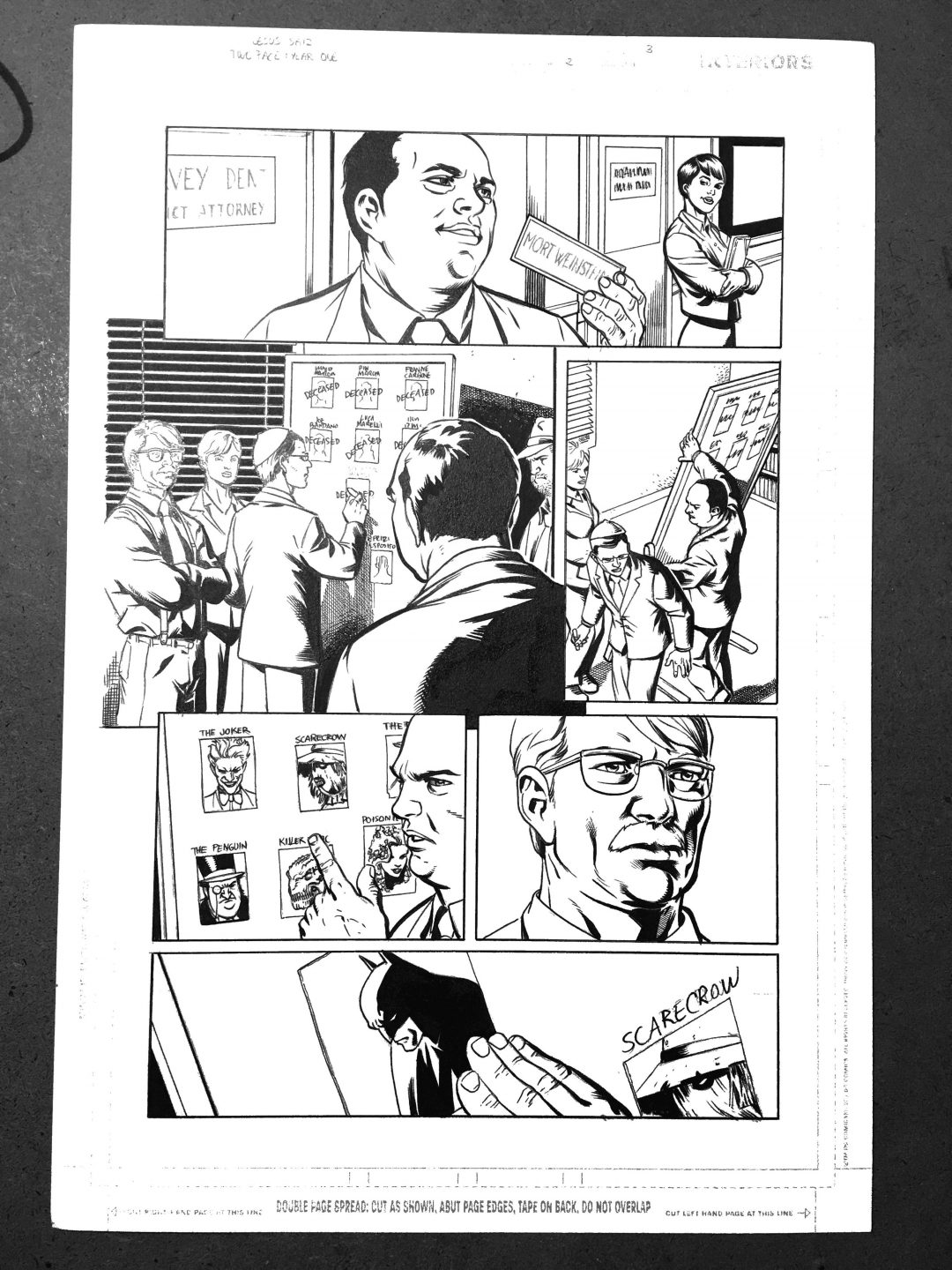 Two Face: Year One #2 pg 3 – Jesus Saiz & Jimmy Palmiotti | PaperFilms
