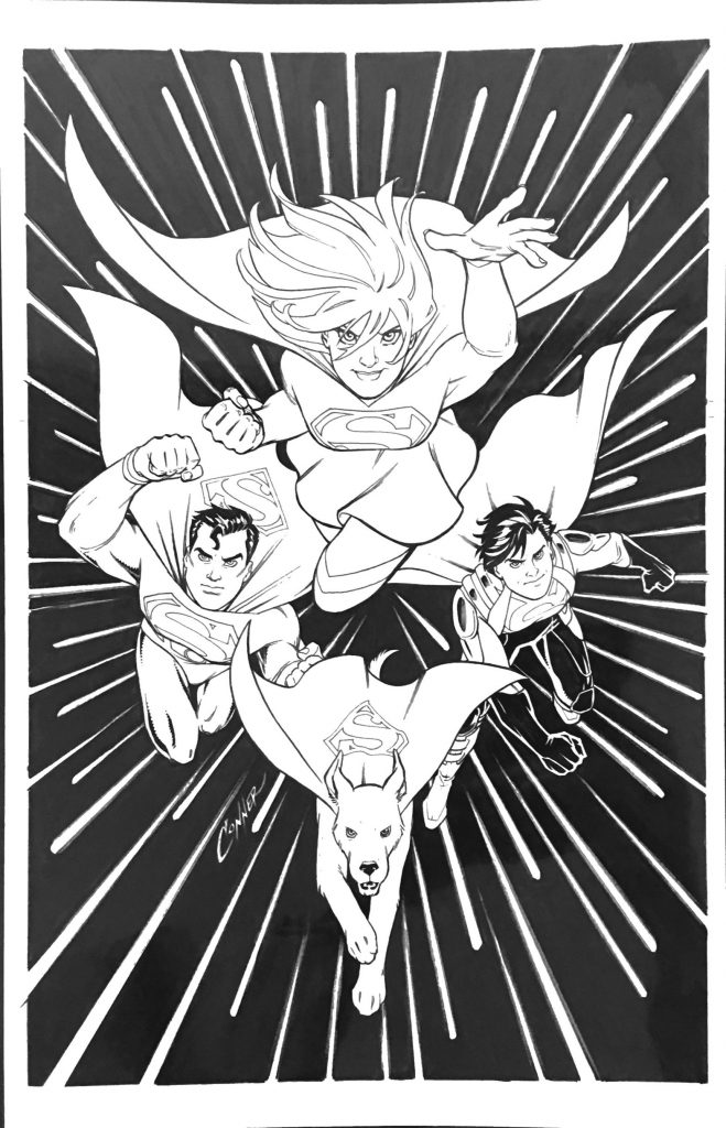 SuperGirl #31 – Amanda Conner Cover | PaperFilms