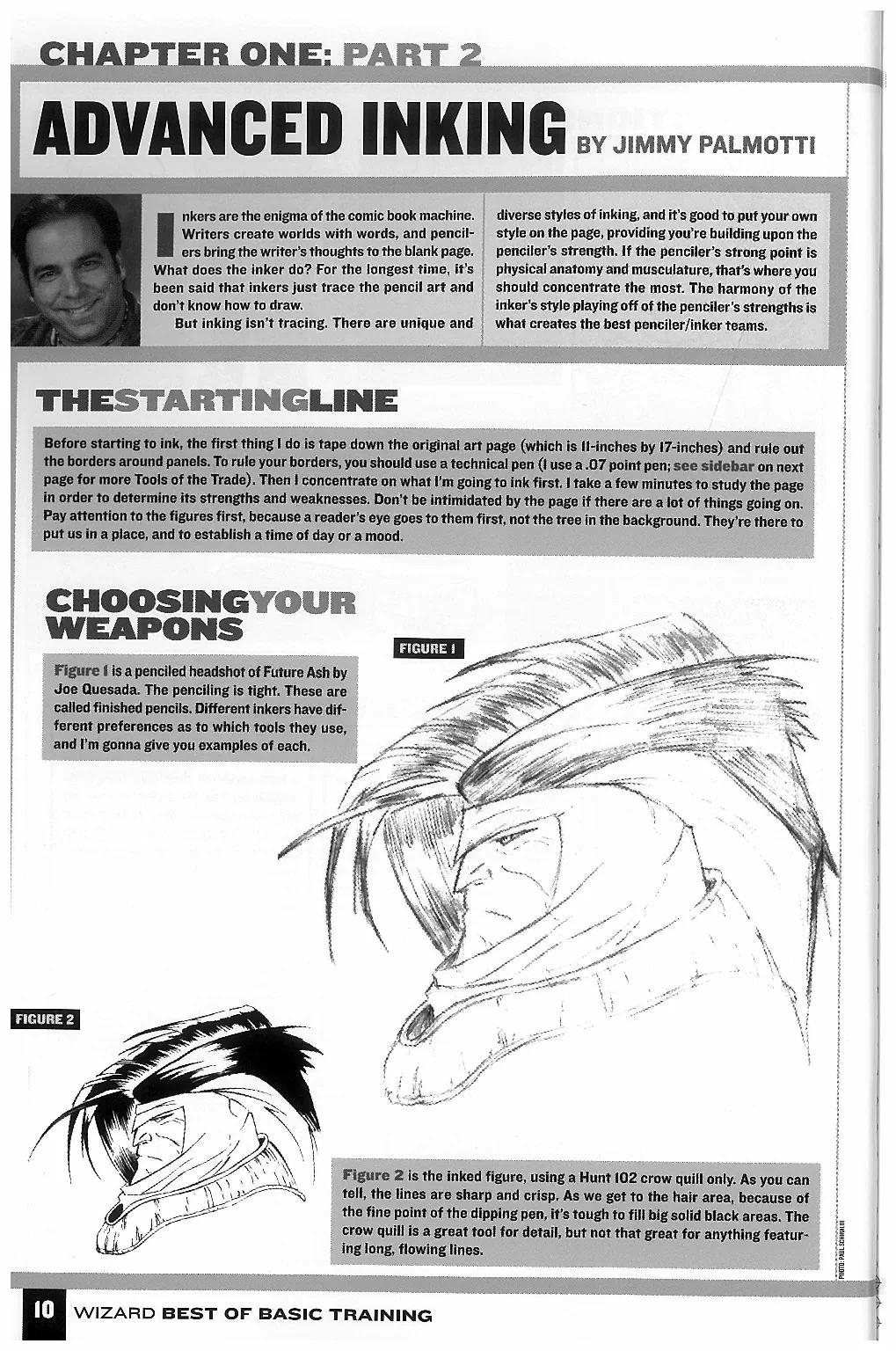 Jimmy Palmiotti Basic Training – INKING – Digital Download | PaperFilms